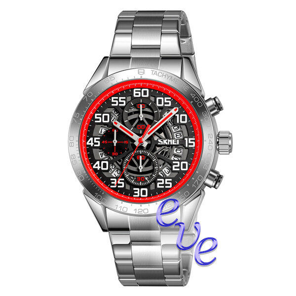 Наручные часы Skmei 9338SIBK silver/black
