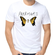 Футболка Paramore, размер (54)2XL, белый