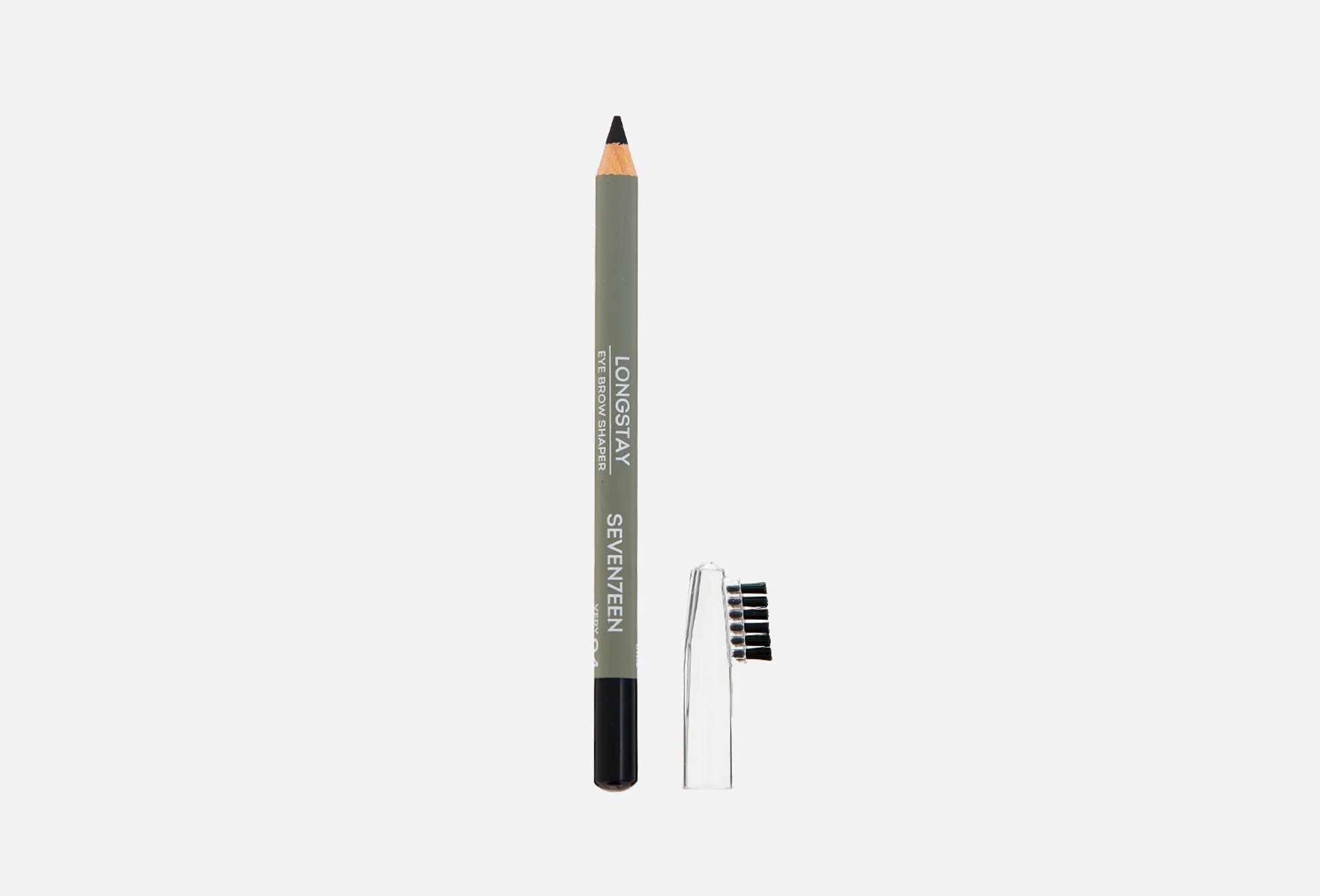 SEVEN7EEN LONGSTAY EYE BROW SHAPER Карандаш для бровей с щеточкой 1.14г 04 черный