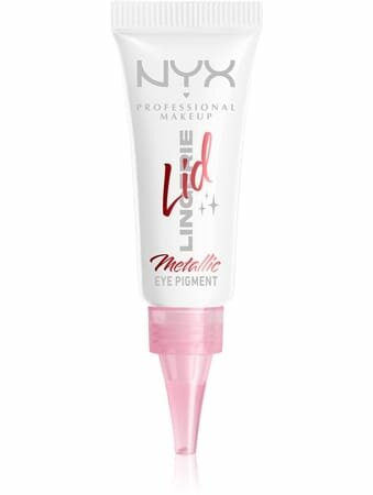 Тени для век NYX Professional Makeup Lid Lingerie, satin silver, 6 ml