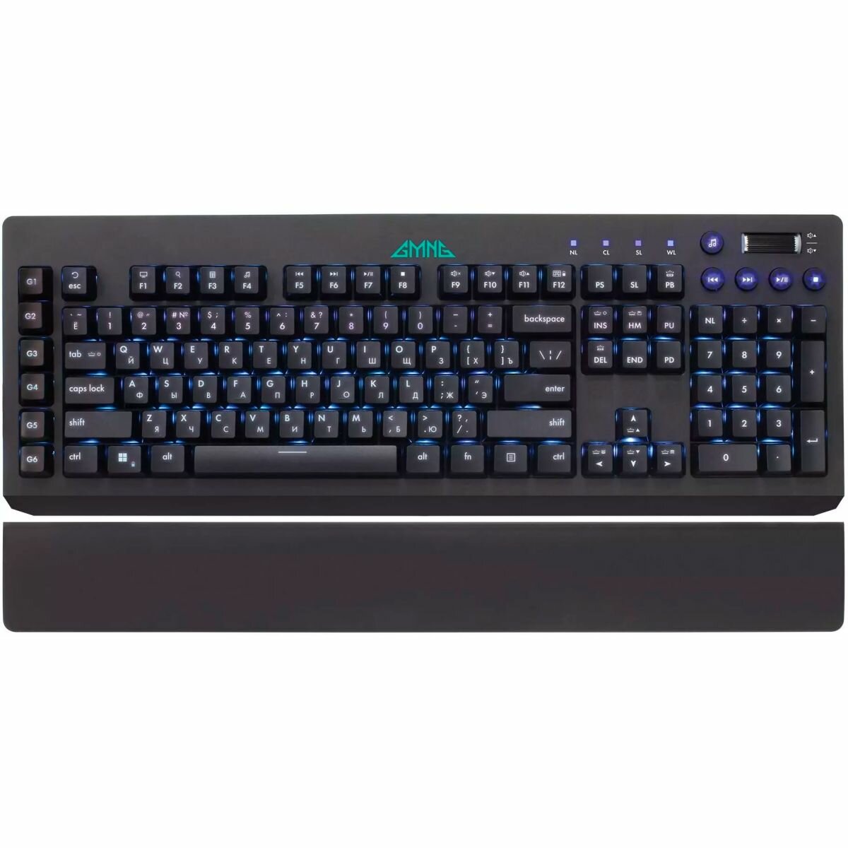 Клавиатура GMNG GG-KB770XP проводная, USB Type-A, чёрный