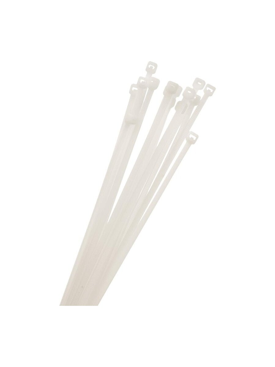 Хомут кабельный PCT 3.6х150-100WH PA6.6 (уп.100шт) JazzWay 5053731