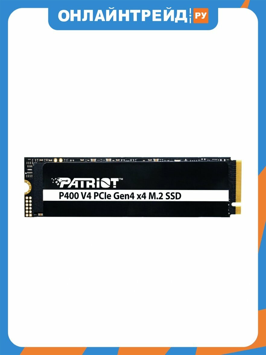 SSD диск Patriot Memory Patriot P400 V4 M.2 2280 PCIe 4.0 x4 1TB (P400VP1TBM28H)