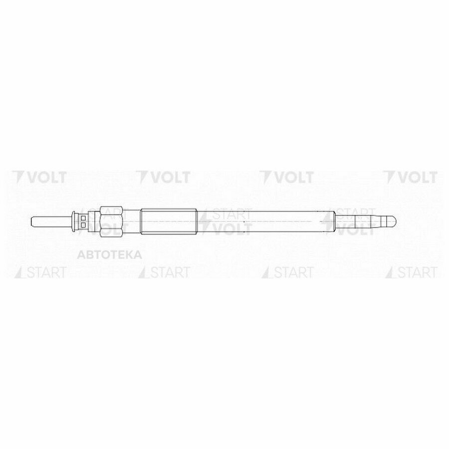 Свеча накаливания OPEL ASTRA G (98-)/ZAFIRA B (05-) 1.7CDTI STARTVOLT GLSP078