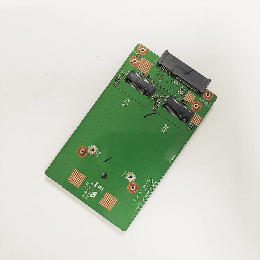 ENVISAOC плата-коннектор M.2 NGFF SATA для ноутбуков ASUS ROG G750 Зеленый, M.2 NGFF Board