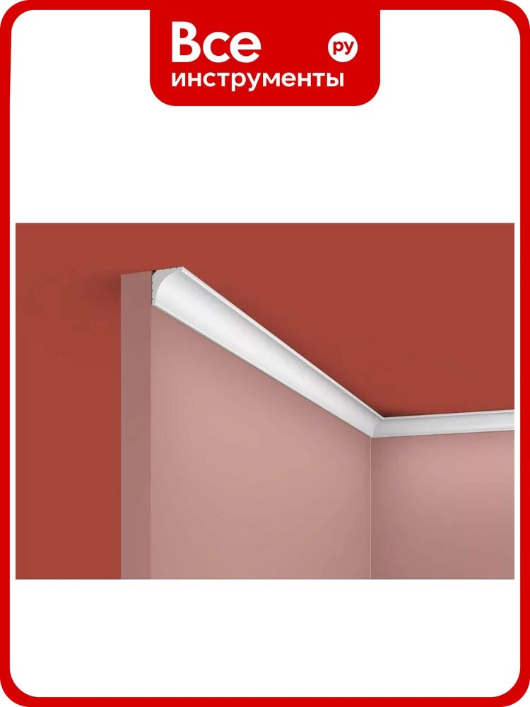 Карниз Cosca decor KX021 20x20 мм, 2000 мм, экополимер СПБ069532