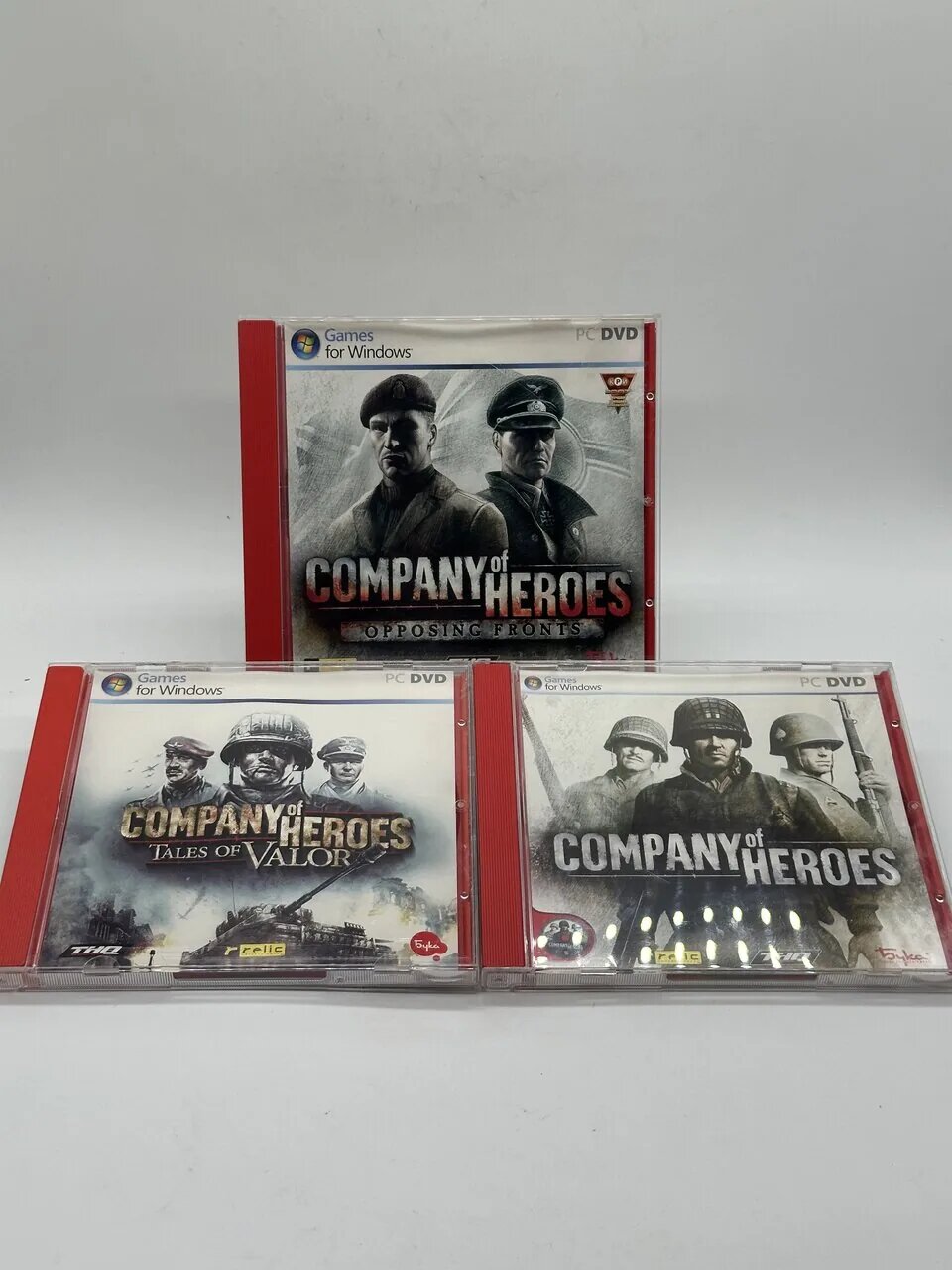 Диск с игрой Company of Heroes Трилогия (русская версия) для пк лицензия
