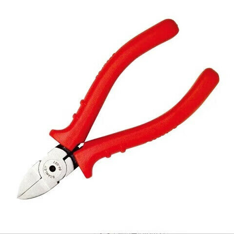 STANLEY 5-дюймовые красные плоскогубцы с точным управлением 84-037 Стиль：84-037 Красные плоскогубцы с точным
