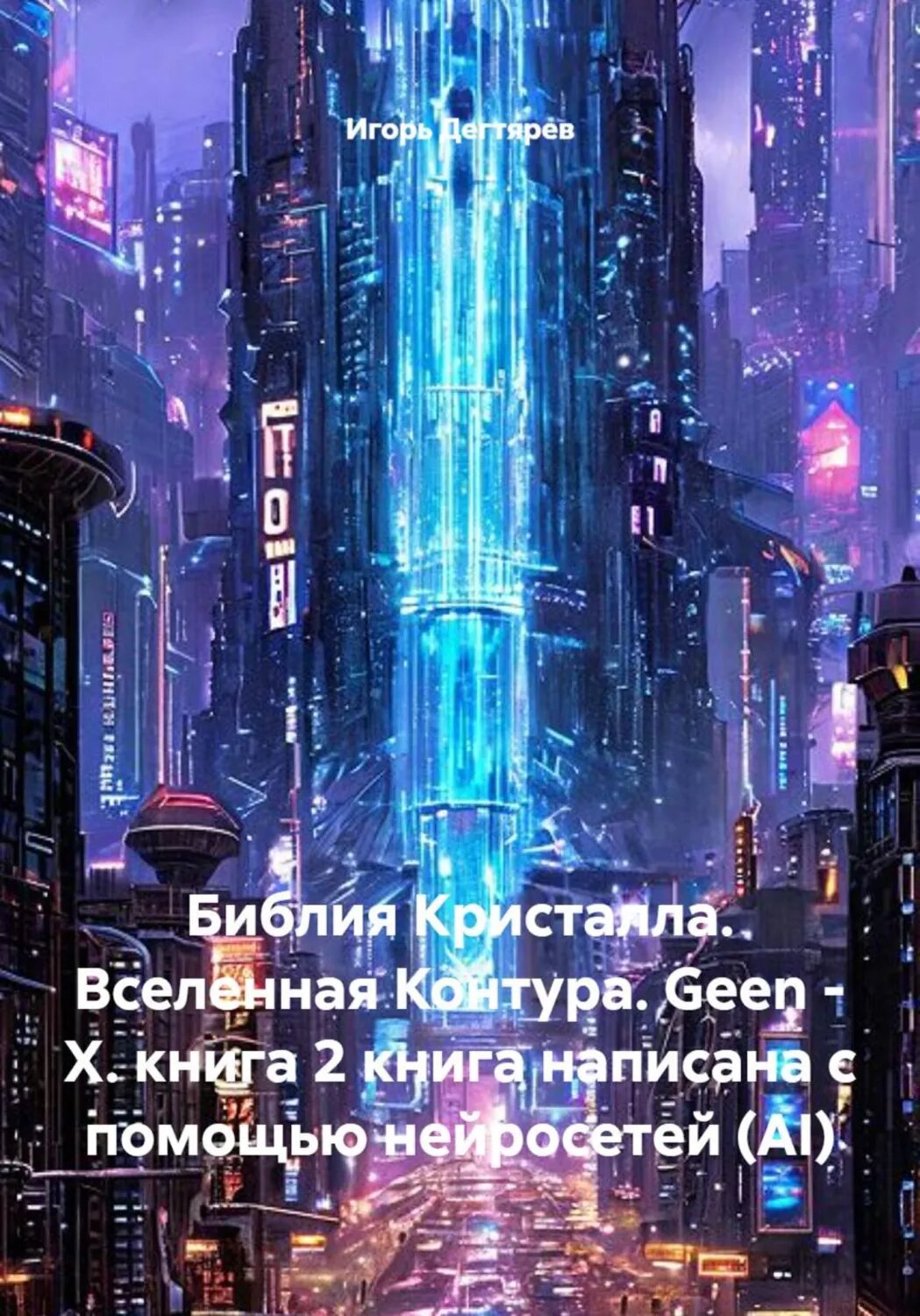 Библия Кристалла. Вселенная Контура. Geen - X. книга 2 книга написана с помощью нейросетей (AI) [Цифровая книга]