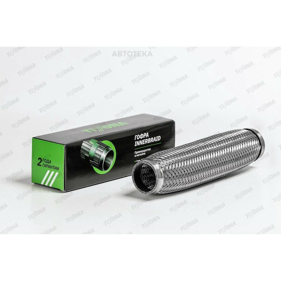 Труба гофрированная универсальная 45x280 InnerBraid AISI 304 TIXONA 45280
