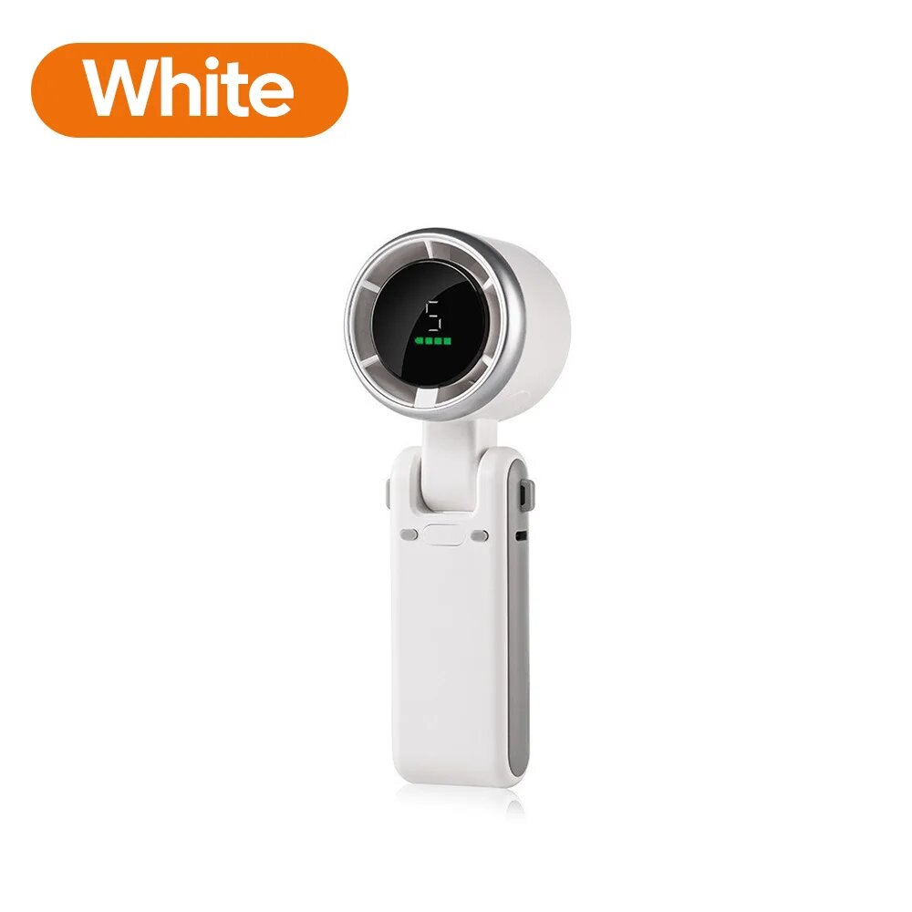 Портативный складной USB-вентилятор Белый, WHITE