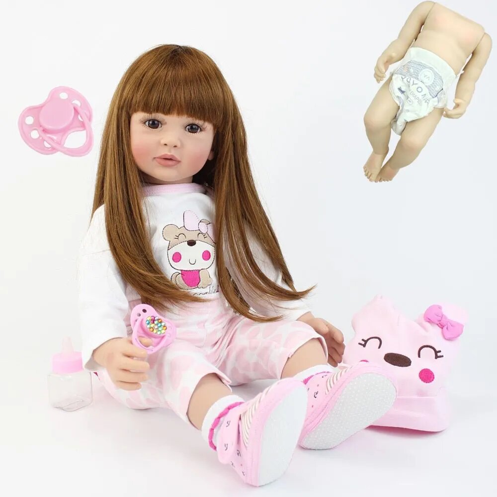 Lifelike Reborn Кукла из силикона 55 сантиметров, стандартная модель серии