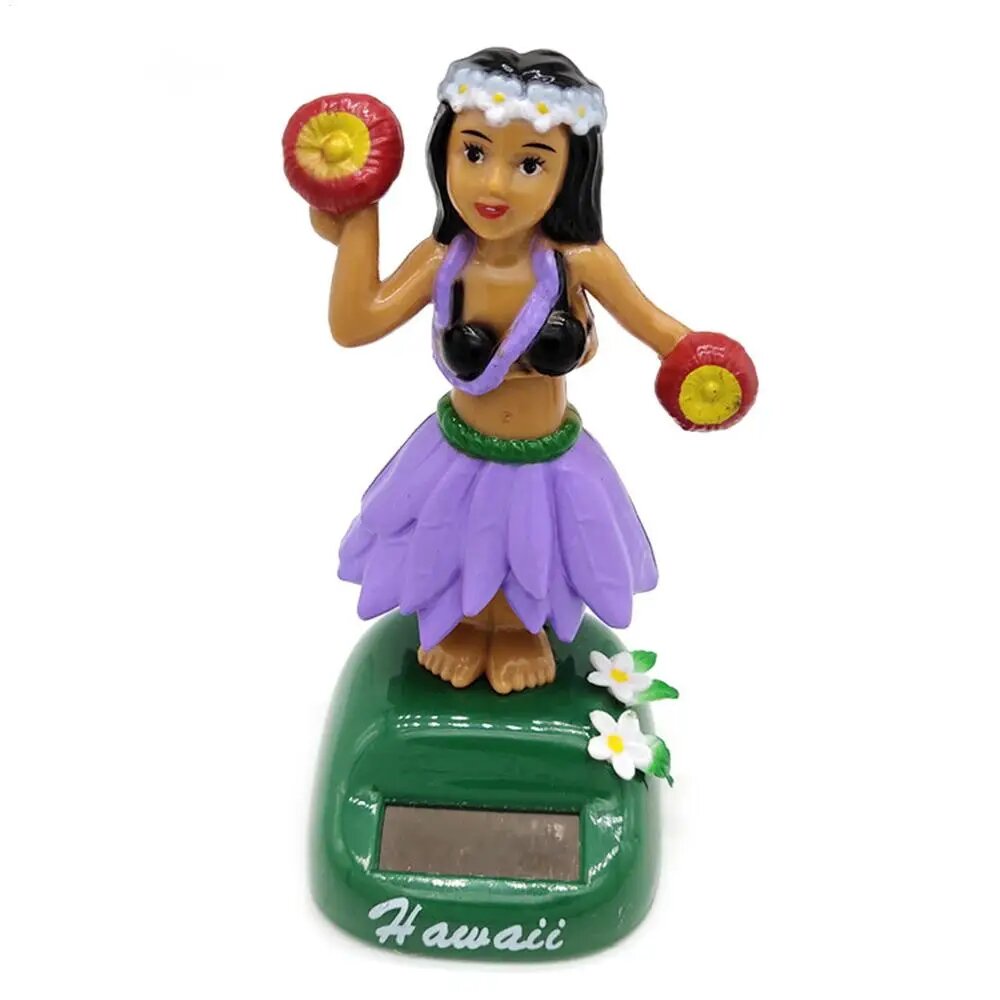 Танцующая фигурка Hula Girl, солнечная игрушка, Type E