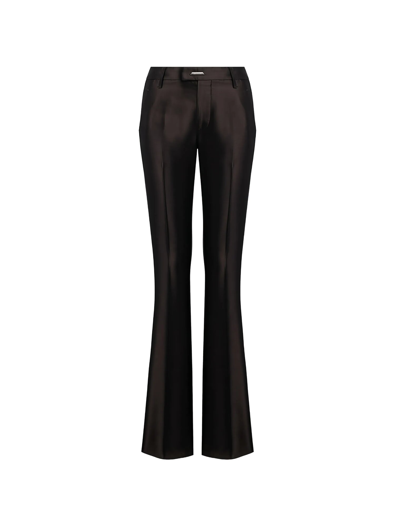 Брюки Satin-finish flared trousers