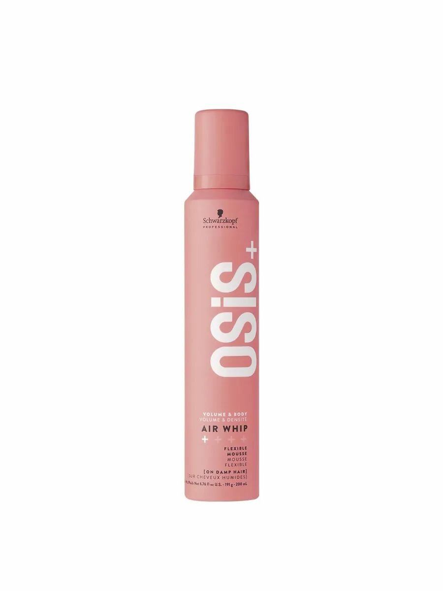Schwarzkopf Professional Osis+ Air Whip Эластичный мусс для придания объема легкой фиксации 200 мл