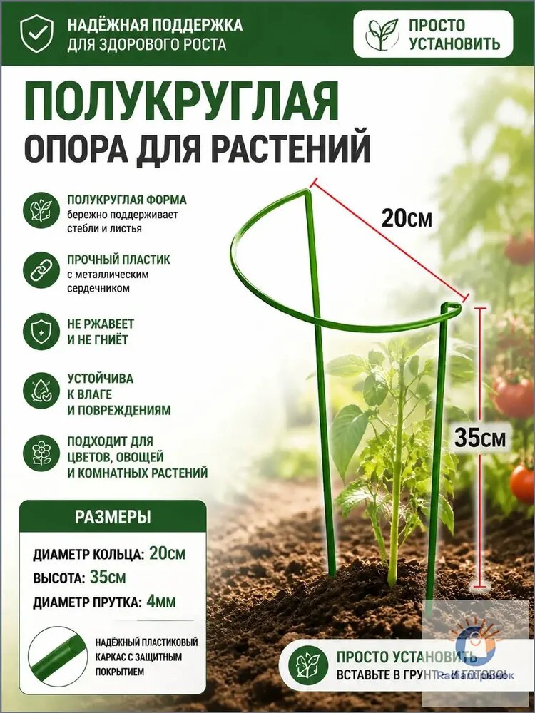 Шпалера,20см,6шт