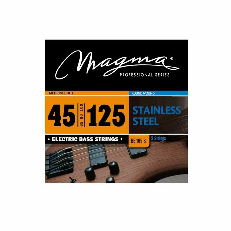 Струны для бас-гитары Magma Strings BE165S — фото 1