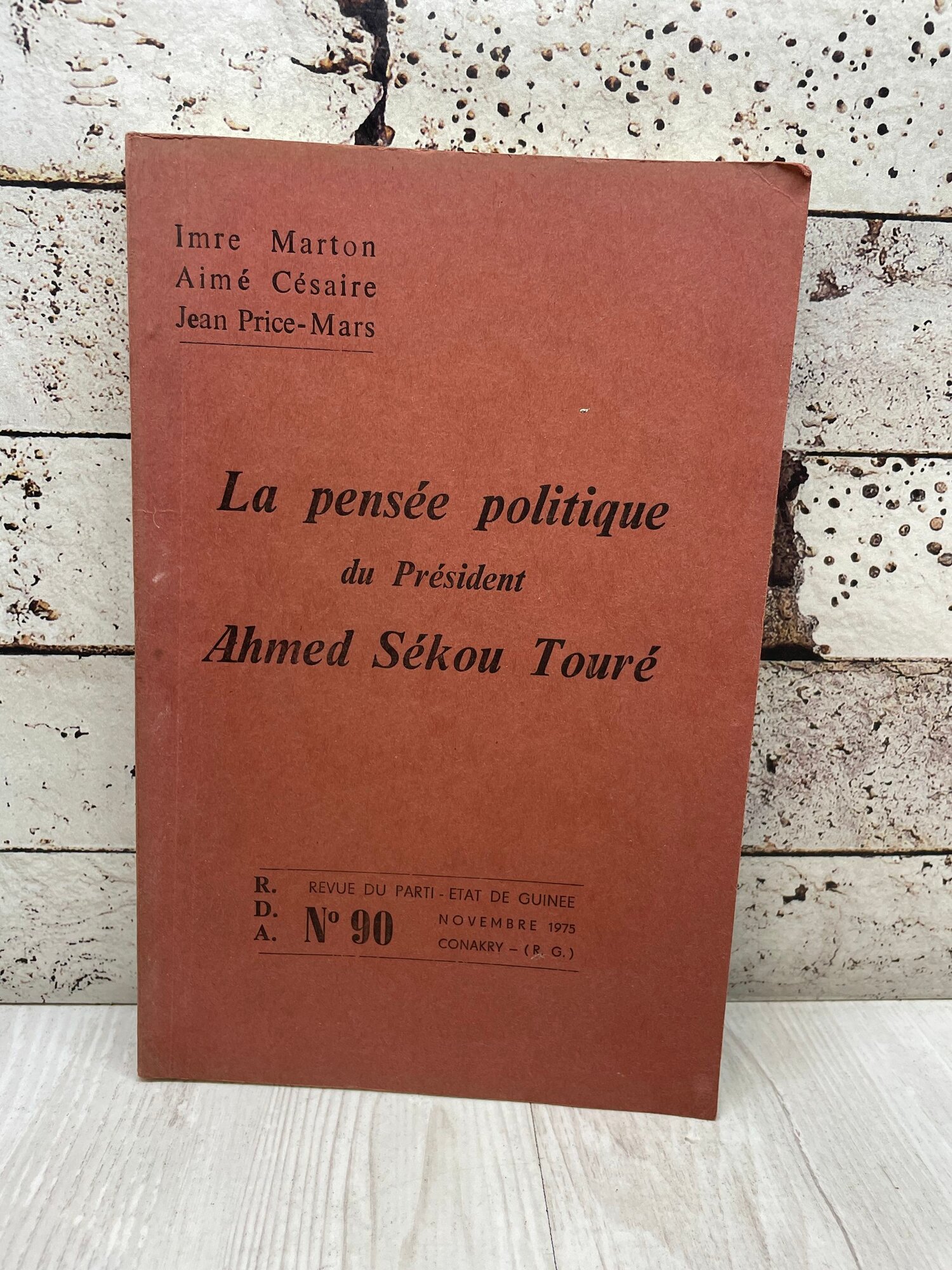 La pensee politique du president / Политические взгляды президента1975г