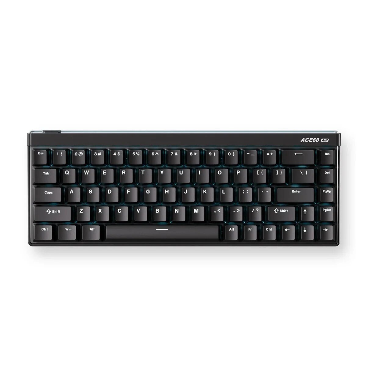 Механическая клавиатура MCHOSE Ace 68 Air, цвет товара Obsidian Aurora, Taishan Magnetic Shaft GT