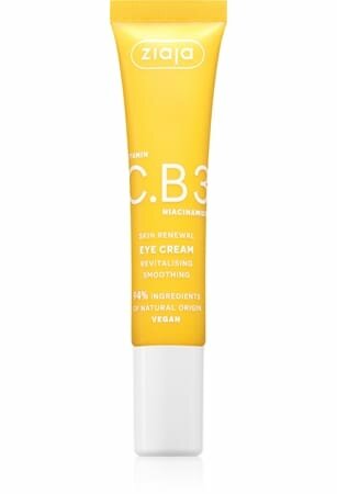 Крем для век ziaja vitamin c. b3 niacinamide, 15 мл