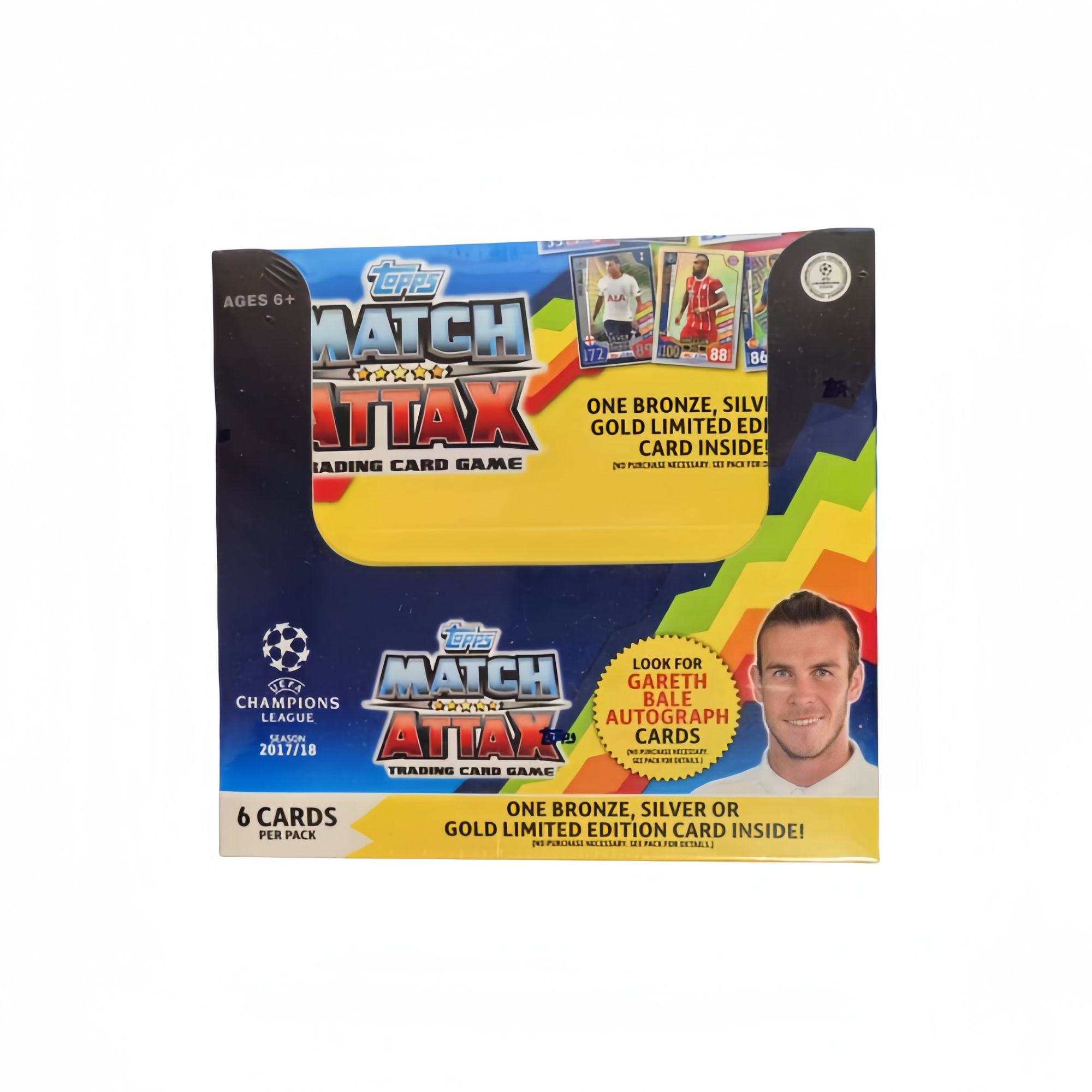 Topps 2017-18 Match Attax Лига Чемпионов УЕФА Карты Спортивных Игр Целая Коробка