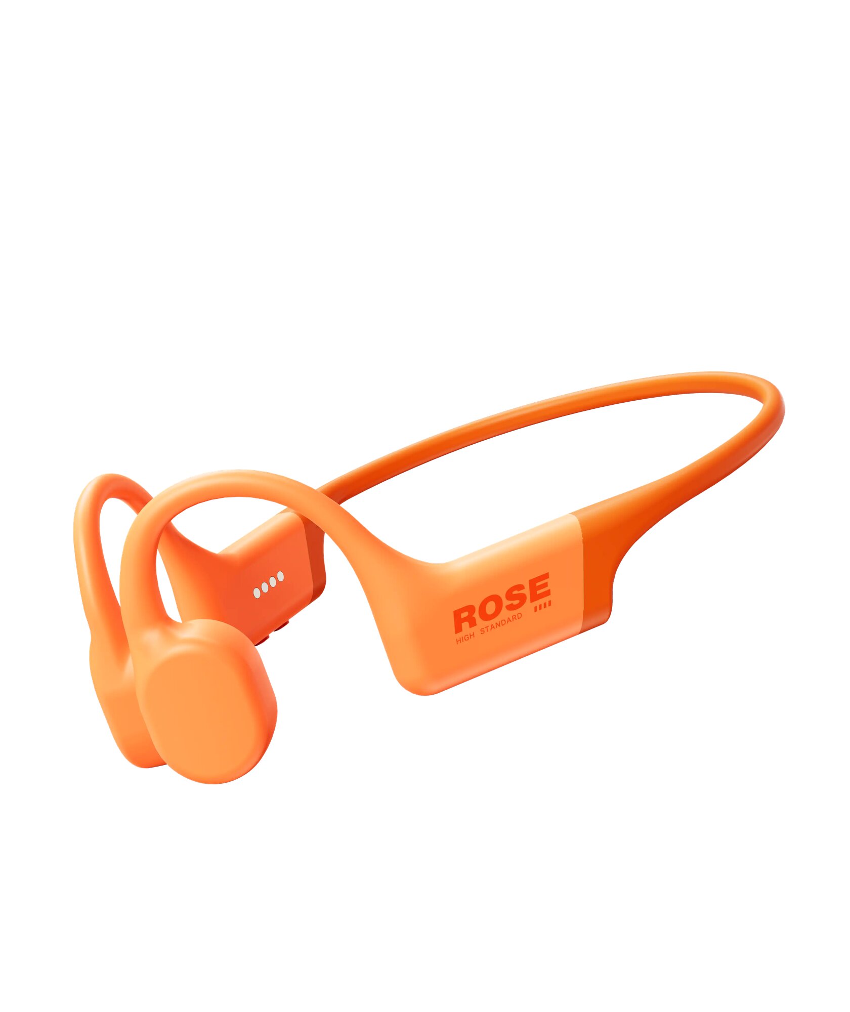 ROSESELSA Swift Kids косточковые открытые наушники, подходят для обучения детей плаванию, оранжевые