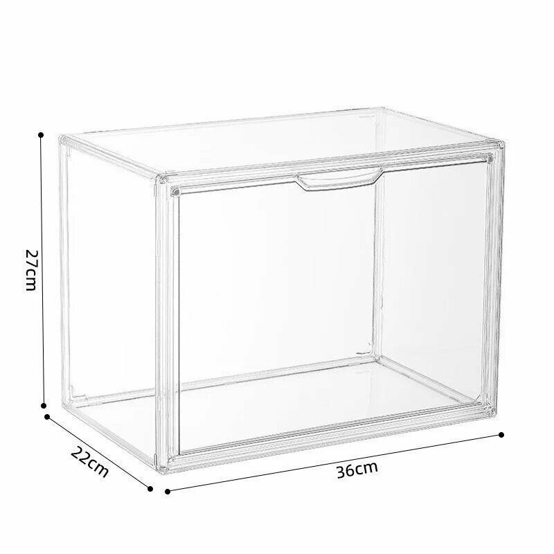 Большой стеллаж для фигурок LABUBU Mabel, 36x22x27 см, для двух фигурок SS Be