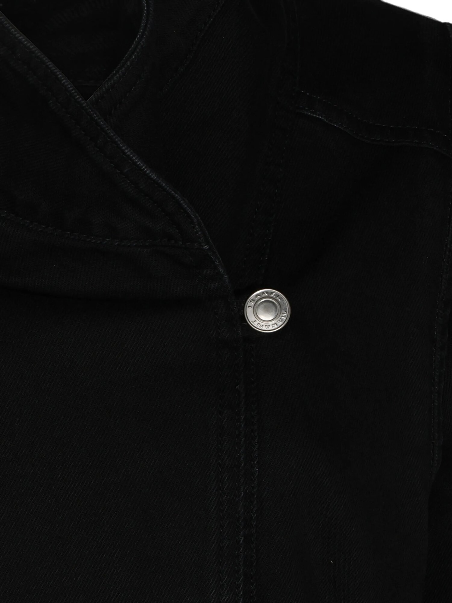 Куртка Isabel Marant Asymmetric-fastening denim jacket, размер 36 — фото 1