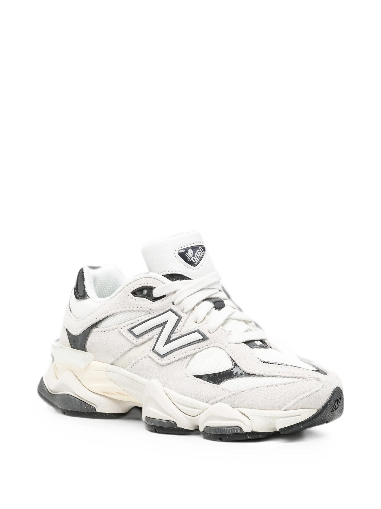 Кроссовки New Balance 9060 panelled sneakers, размер 6,5 US, бежевый/белый — фото 1