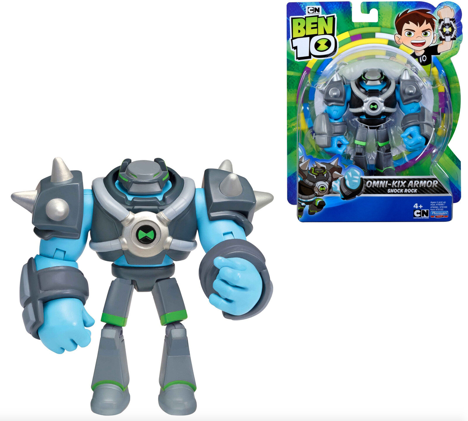Фигурка Бен 10 Шок Рок Бронированный Ben 10 Shock Rock Omni-Kix Armor 76150
