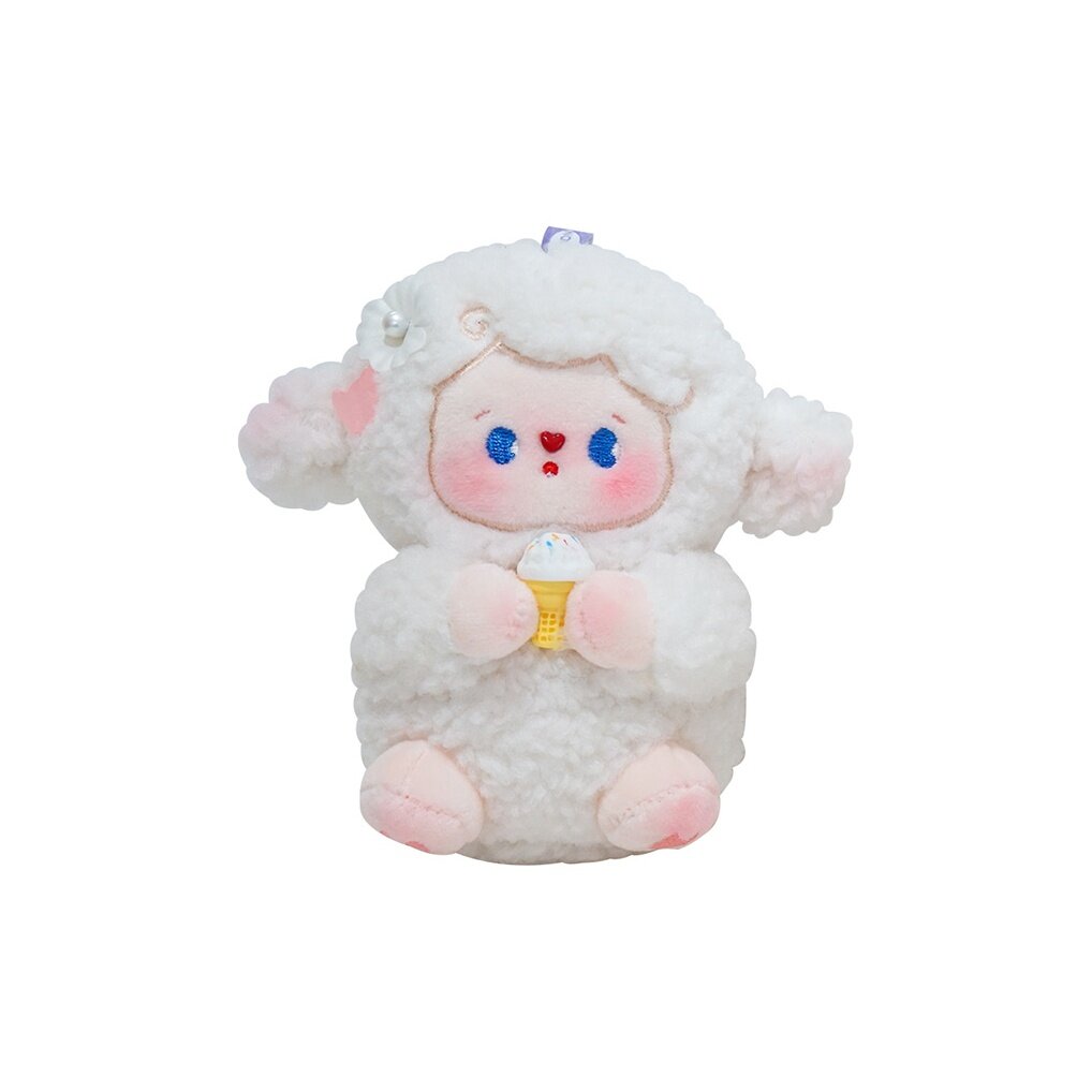 Xilemeng Baa Sheep Мягкие брелоки-игрушки в виде овцы высота 12 см