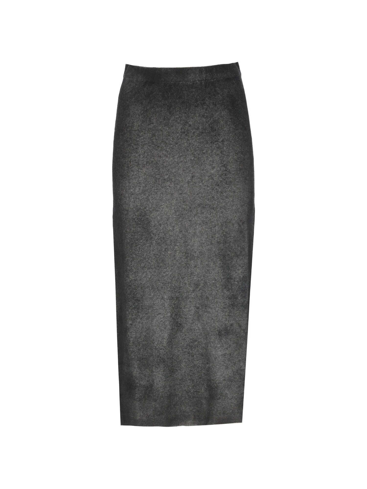 Юбка Fine-knit rear-slit midi skirt