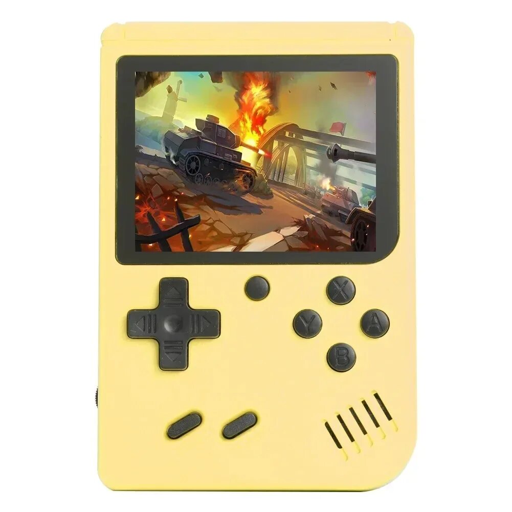 DUTRIEUX Портативная игровая консоль 500 игр Желтый, Yellow