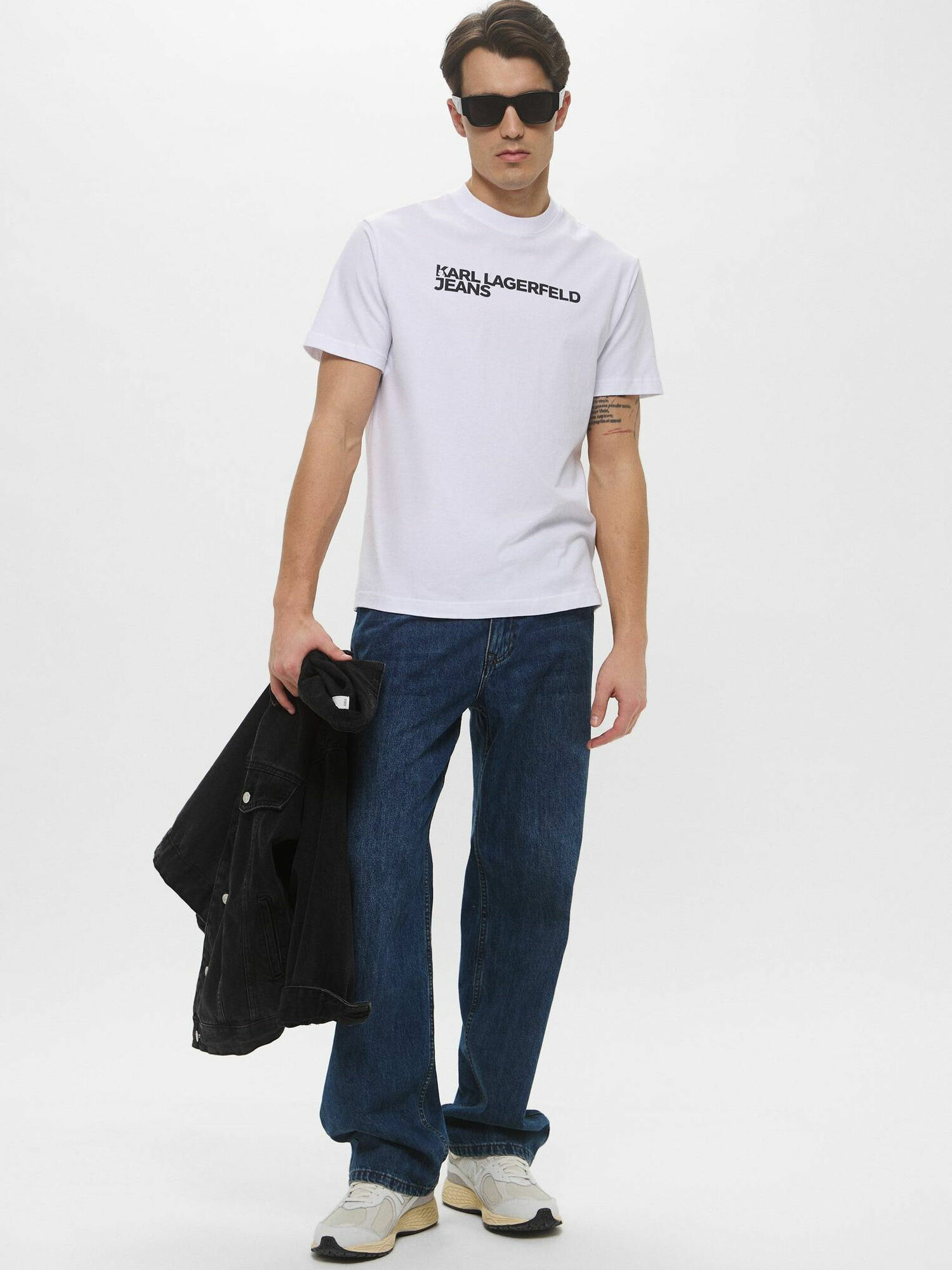 Футболка KARL LAGERFELD JEANS, размер XL, белый — фото 1