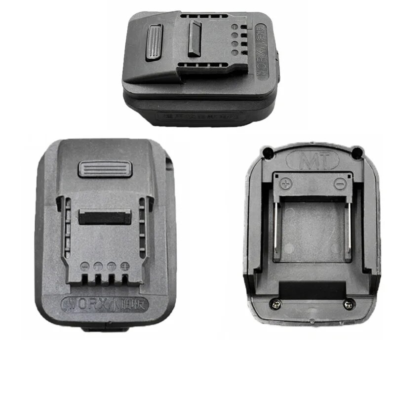 Адаптер литий-ионного аккумулятора для аккумуляторов Makita 18 В BL1830 BL1860 для преобразователя инструментов Worx 20 В для 4-контактных электроинструментов Worx Orange