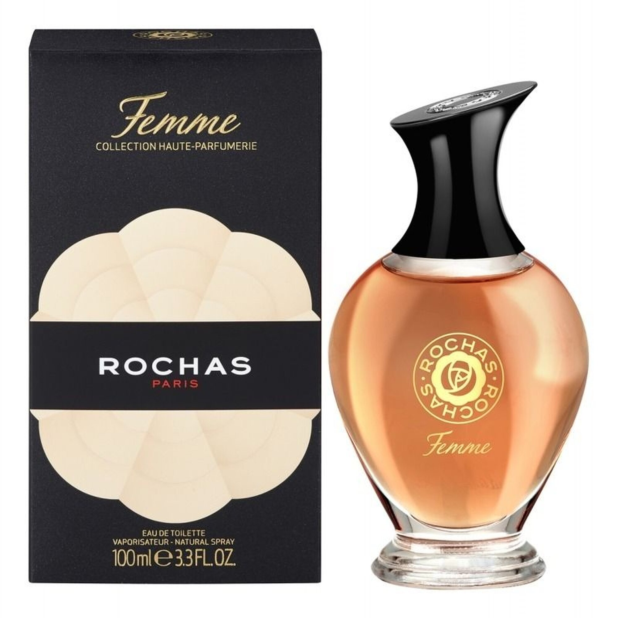 Туалетная вода Rochas Femme, объем 100 мл, флакон, 1 упаковка