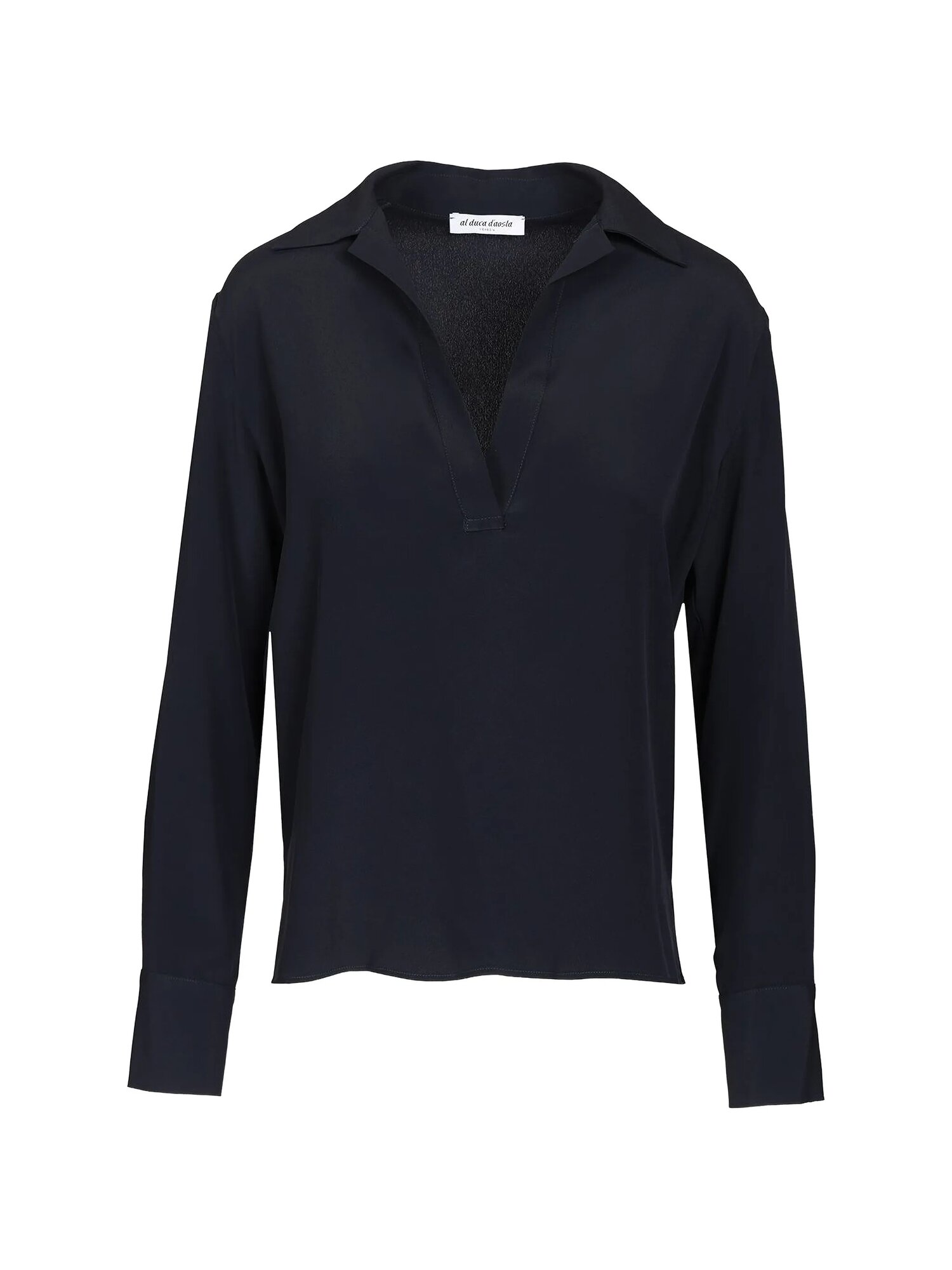 Блуза V-neck silk blouse