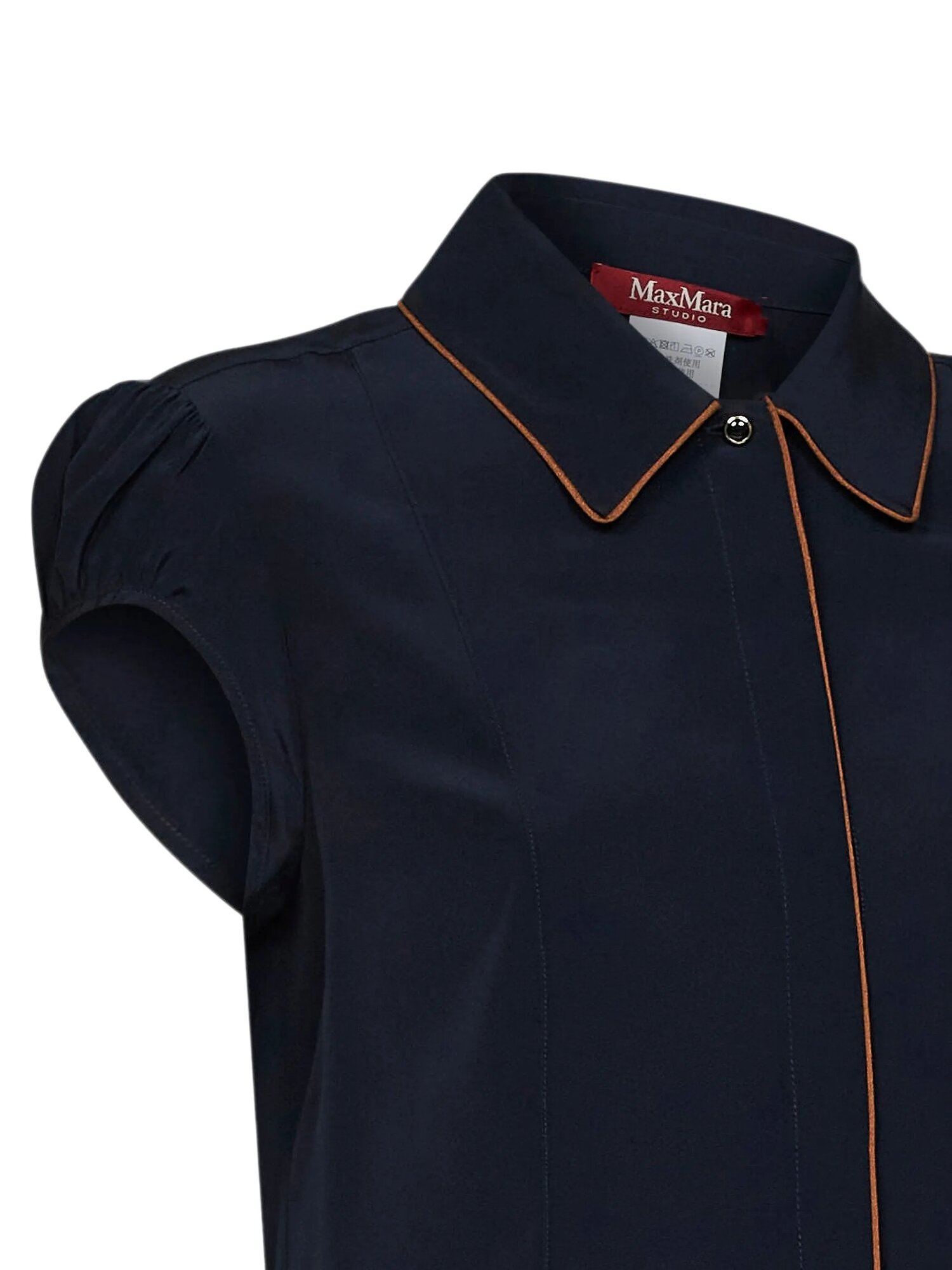 Рубашка Max Mara, размер 46, blue — фото 1