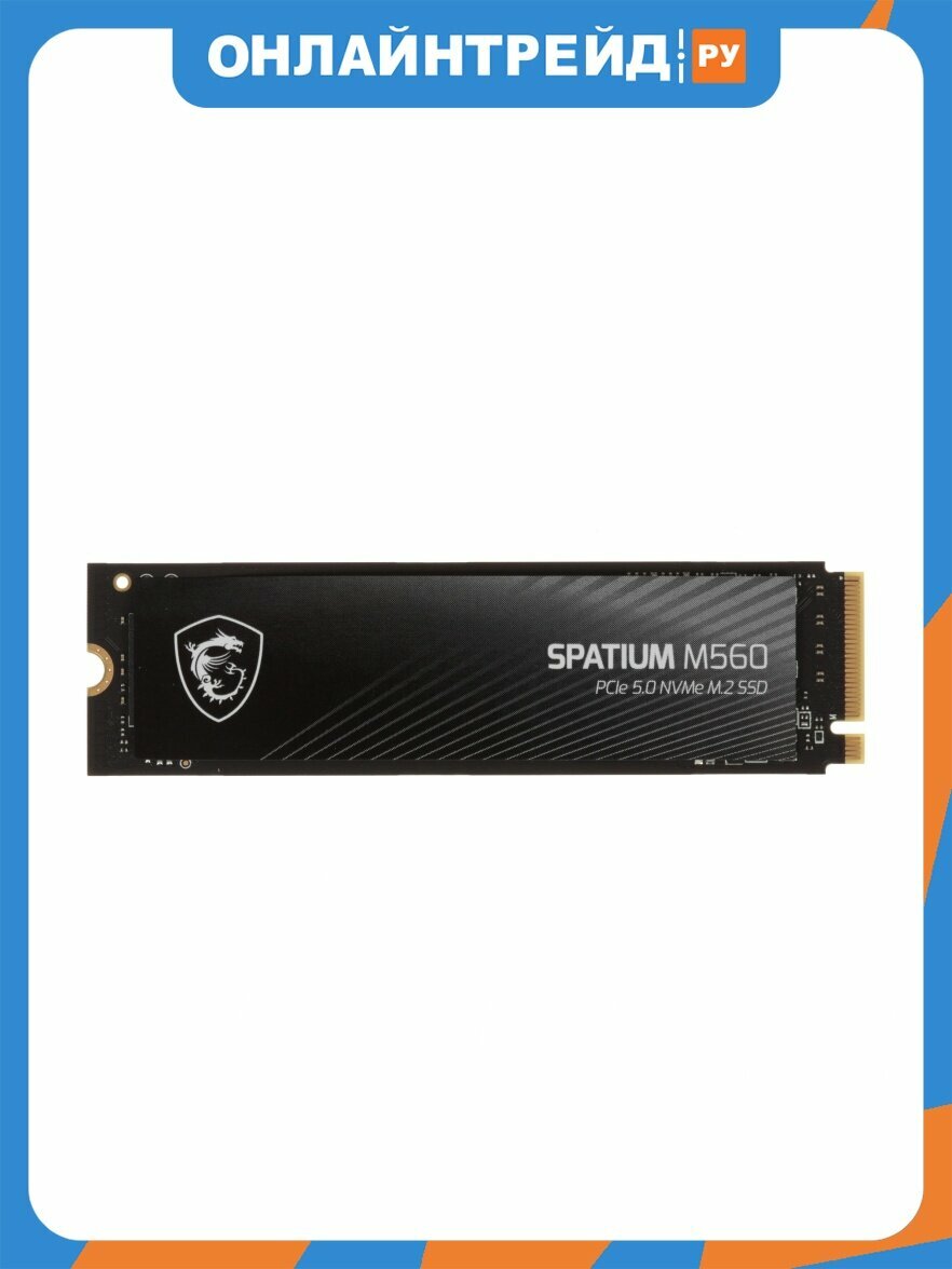 Накопитель SSD Msi SPATIUM M560 M.2 2280 1TB PCIe Gen5x4 NVMe