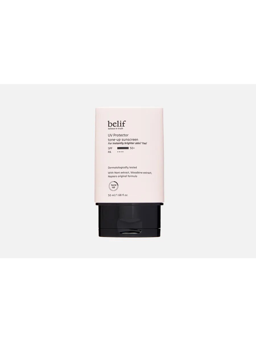 Солнцезащитный крем для улучшения тона кожи SPF50+ PA++++ BELIF UV Protector tone-up sunscreen 50 мл