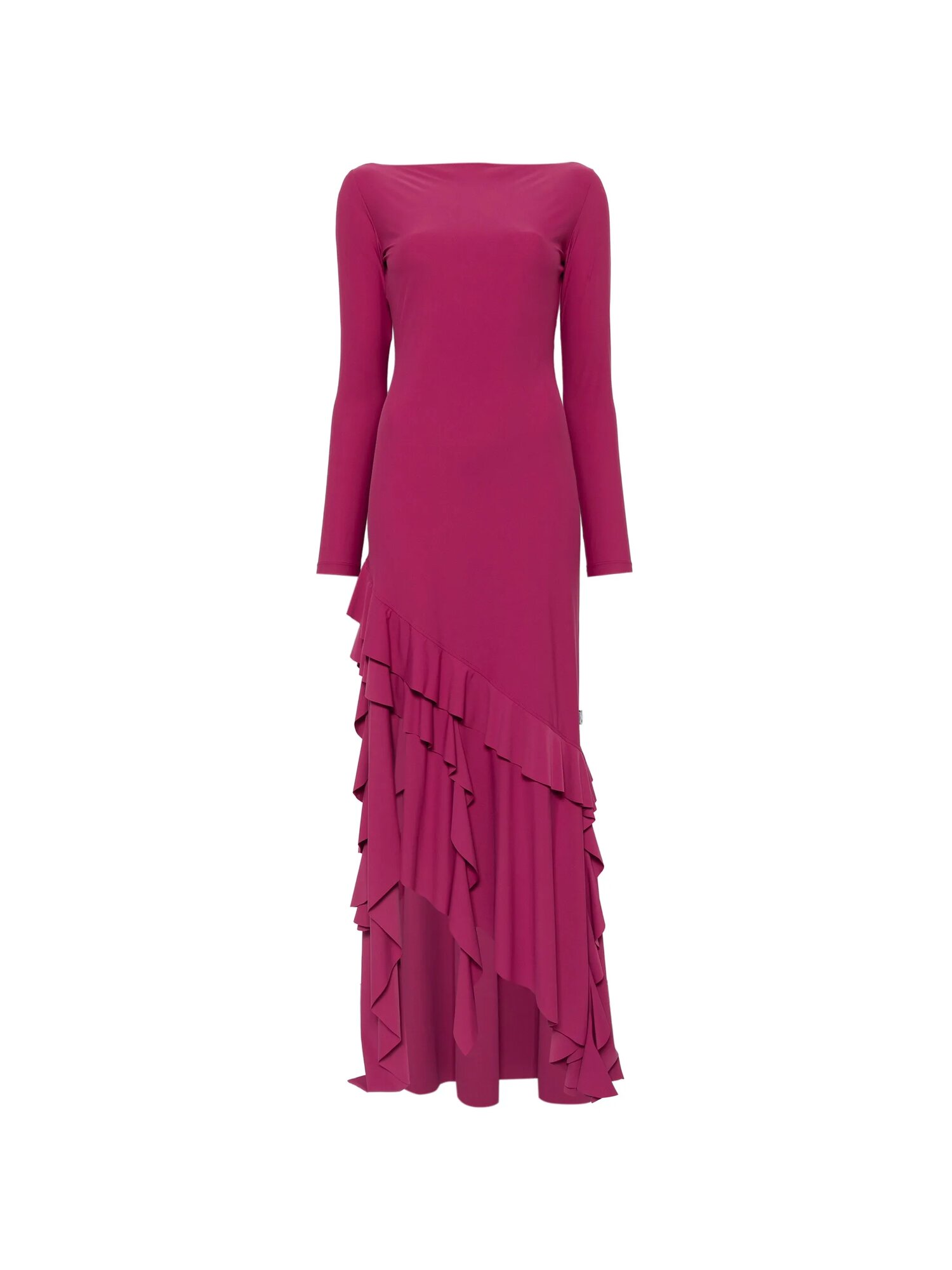 Платье Ruffled asymmetric dress