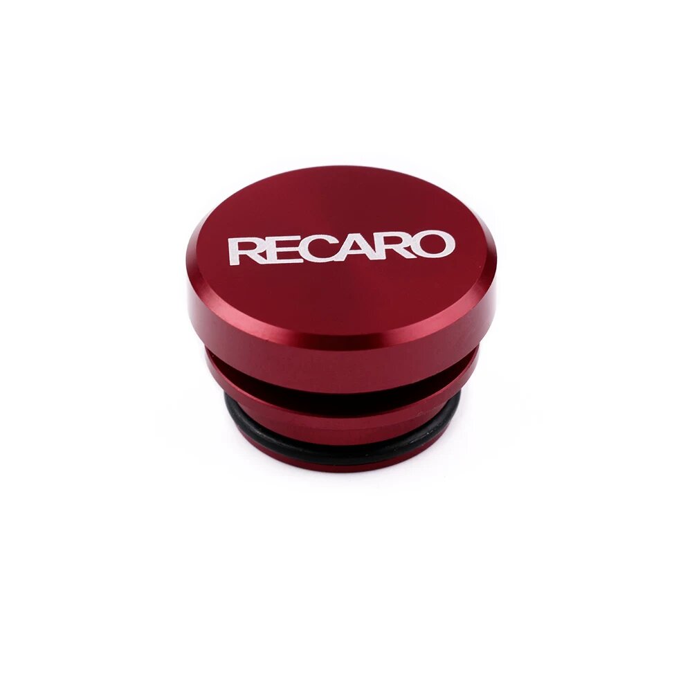 Универсальная крышка для автомобильного прикуривателя — красная Recaro, защита от пыли и влаги, безопасная установка