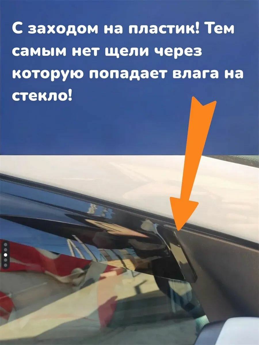 Дефлекторы окон для Lada Granta — фото 1