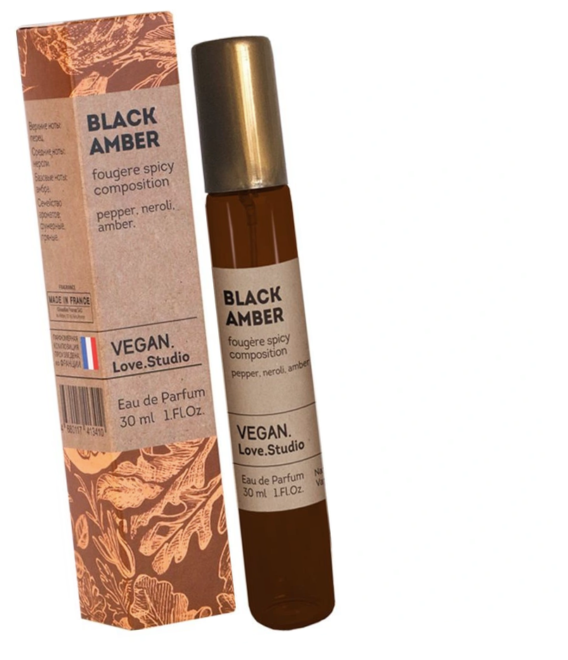 Женский аромат Дельта парфюм Веган Лав Студио Блэк Эмбер 30 мл - Delta Parfum Vegan Love Studio Amber