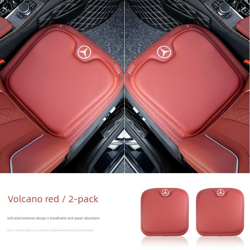 Сиденье Memory Foam для Mercedes V-Class, все сезоны, вулканический красный, два комплекта