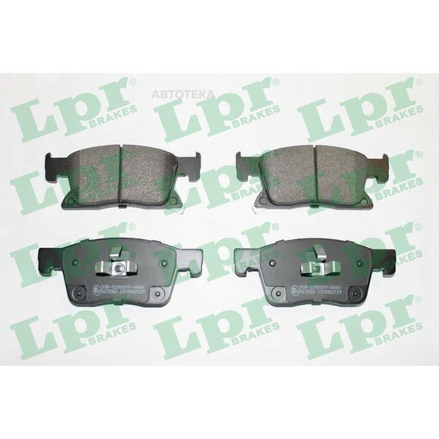 Колодки тормозные дисковые перед OPEL ASTRA K 12- LPR 05P2129