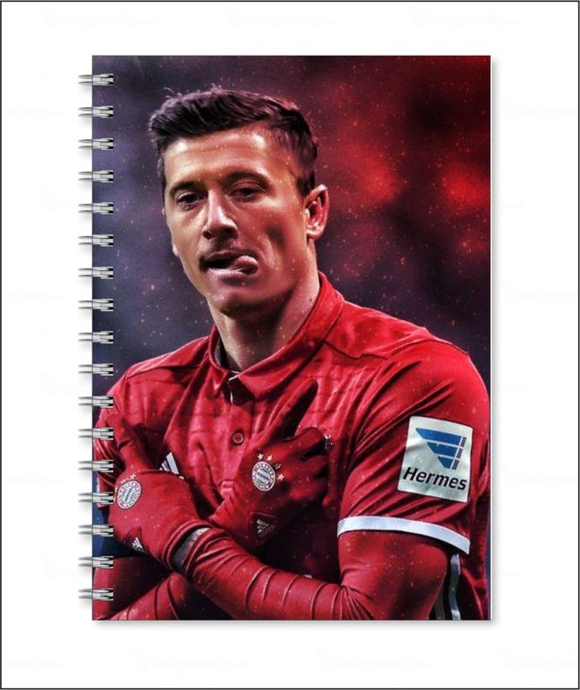 Тетрадь Роберт Левандовский, Robert Lewandowski №2, А4