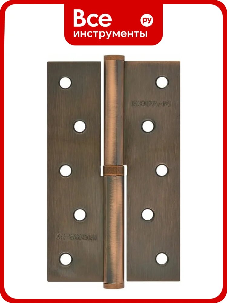 Петля нора-м 750-5" медн. покр. правая 2,5 мм №2 10600