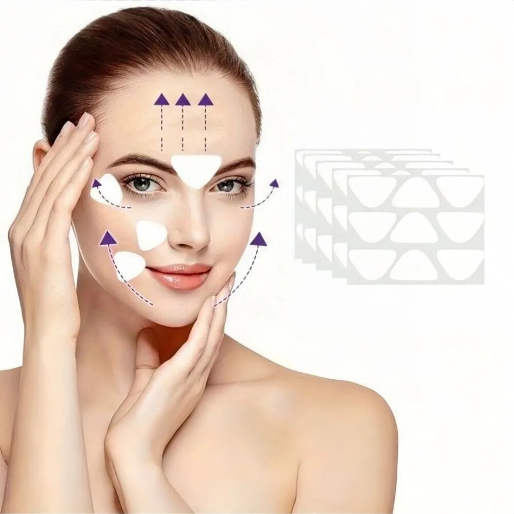 Лифтинг-патчи для лица, 4 листа — фото 1