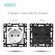 Модуль розетки с 2USB, Серия E